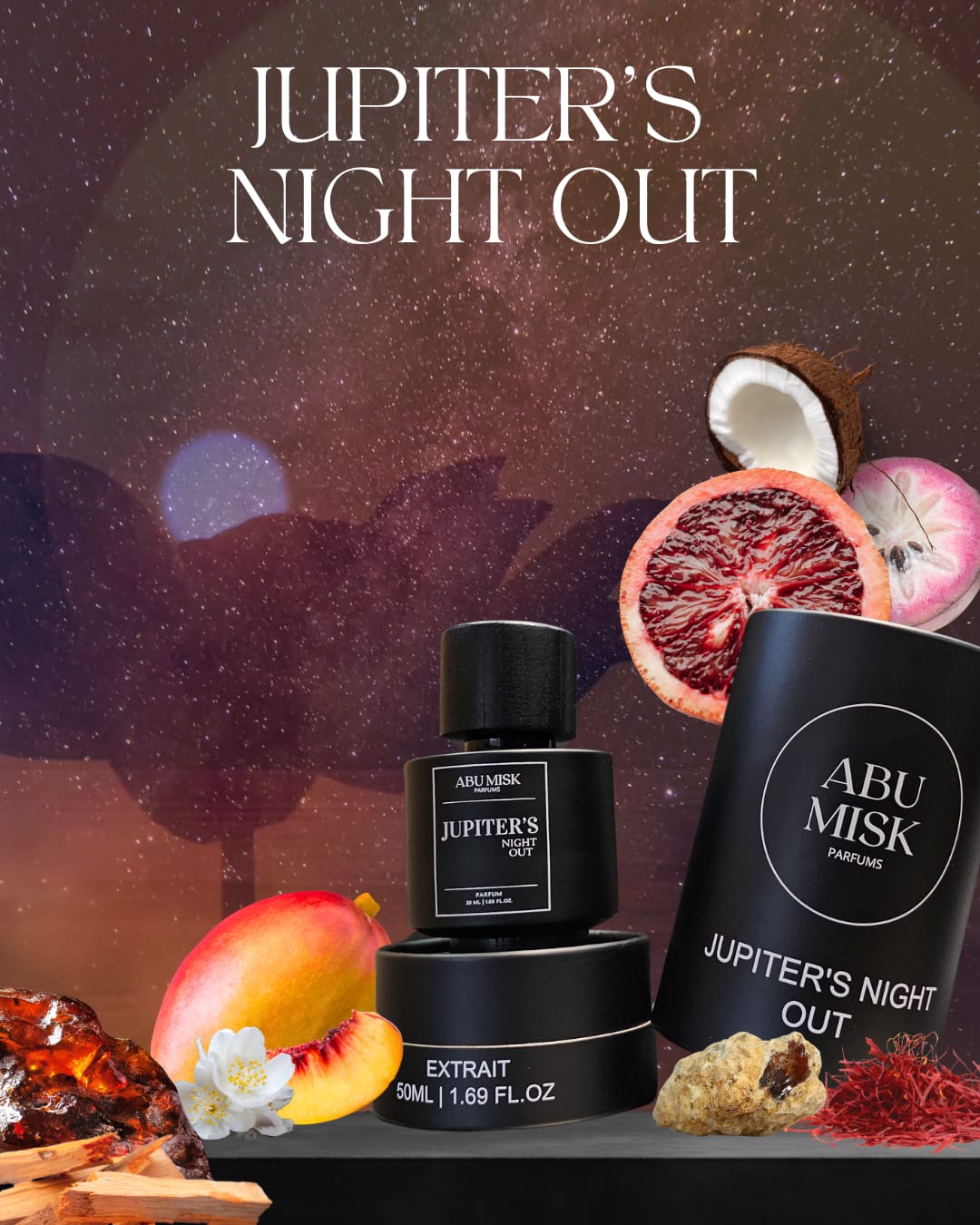 Jupiter's Night Out 50ML Extrait – ABU MISK PARFUMS